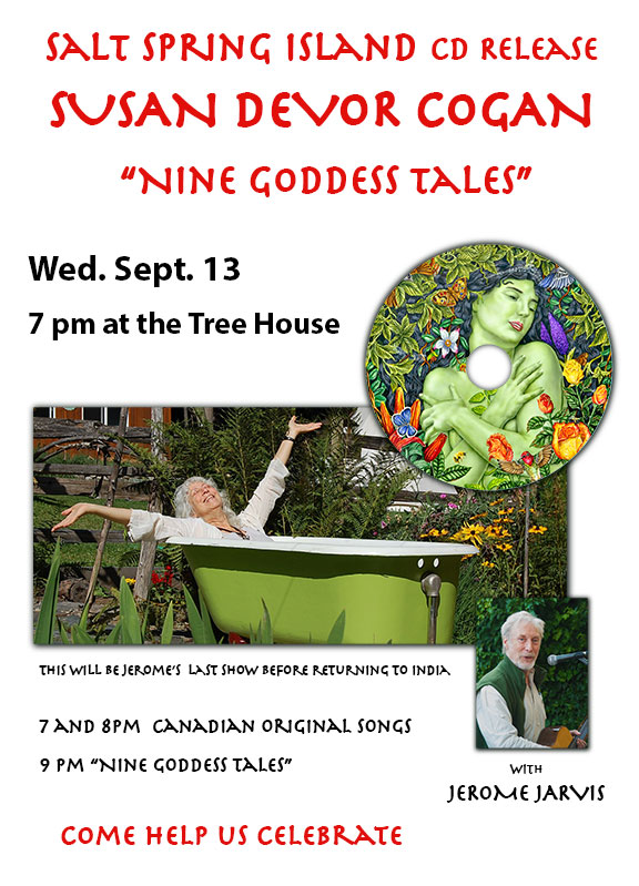 Saltspring Island At Tree House Cafe – SUSAN DEVOR COGAN